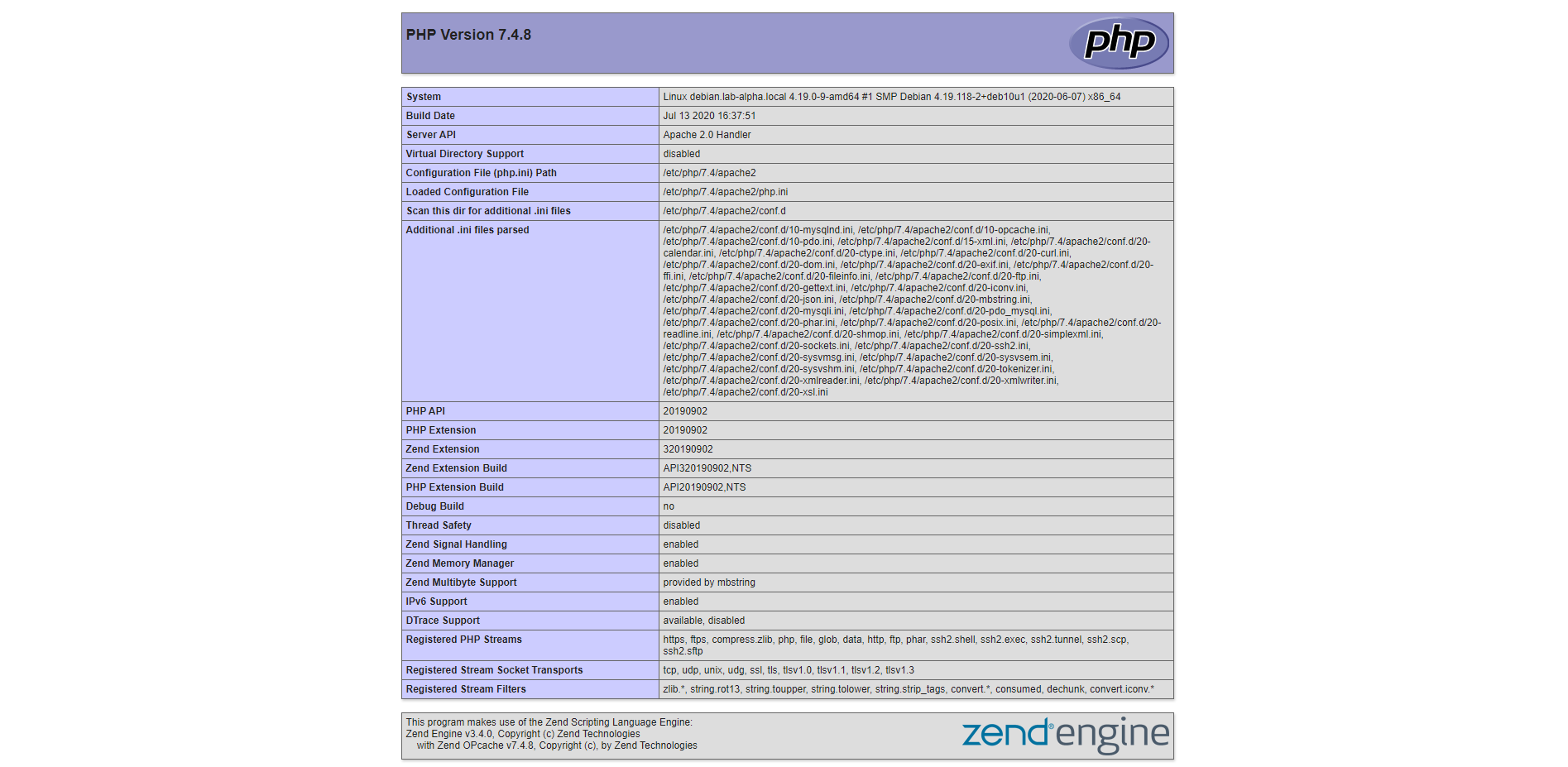 Mettez à jour votre version de PHP (Debian/Ubuntu) - Apache - Le Guide Du SecOps • LGDS
